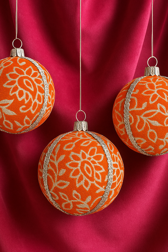 Handmade Fabric Baubles | Luxury Home Decor & Gifts | Marisha Mistry
